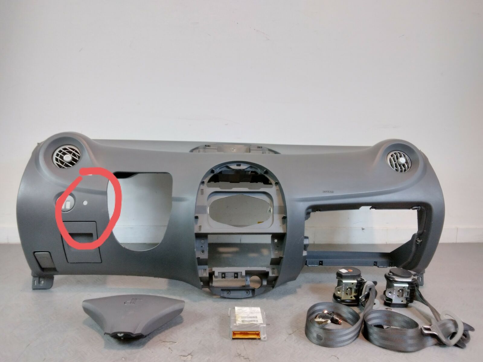 6068 Cruscotto Plancia Completo Di Kit Airbag Dr1 Del 2009